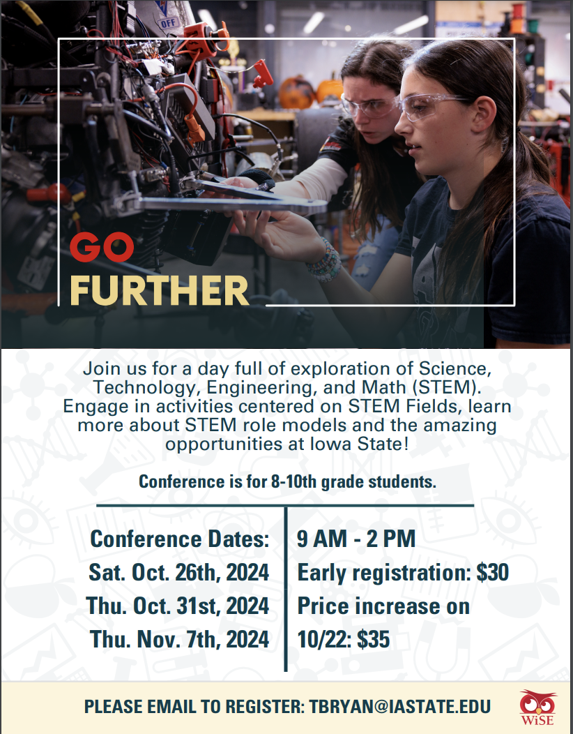 Go Further Girls in STEM Conference – Murray Community School District